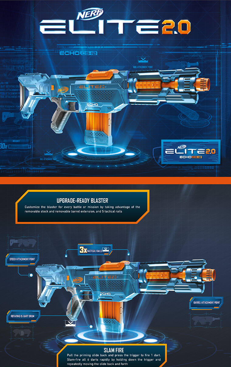 Nerf Elite 2.0 Echo CS-10 | Toys"R"Us Hong Kong Official Website | 香港玩具 ...