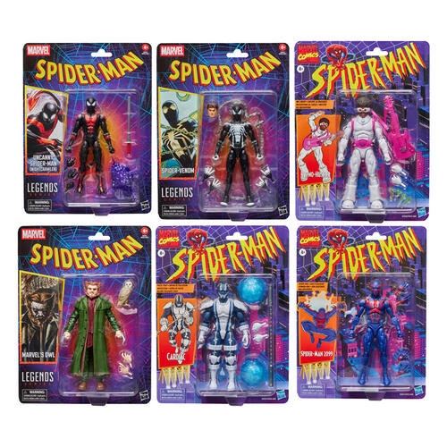 Marvel Legends Spider-Man Retro Action Figure - Assorted (1 Pc) | Toys ...