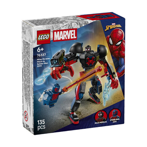 LEGO Marvel Super Heroes Miles Morales Mech vs. Spider-Man 2099 76337 ...