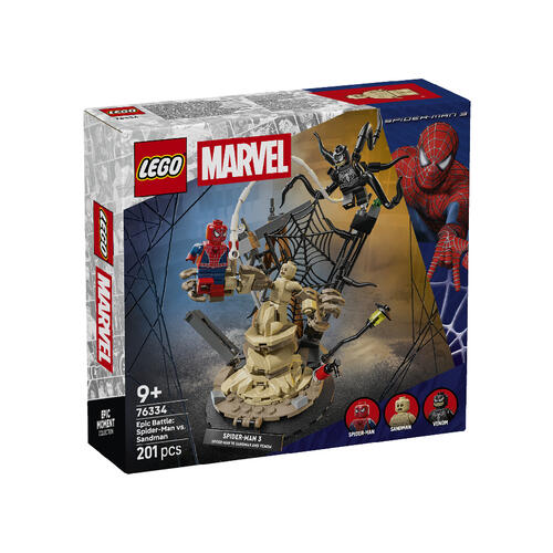LEGO Marvel Super Heroes Epic Battle: Spider-Man vs. Sandman 76334 ...