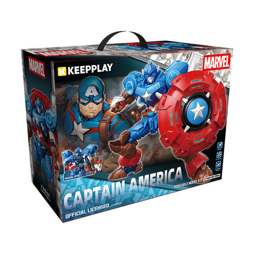 Keepplay Marvel NOVA Mecha Series Captain America | Toys”R”Us – Hong Kong